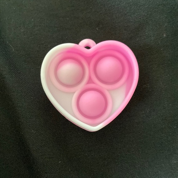 Other | Heart Shaped Fidget Pop It Toy | Poshmark